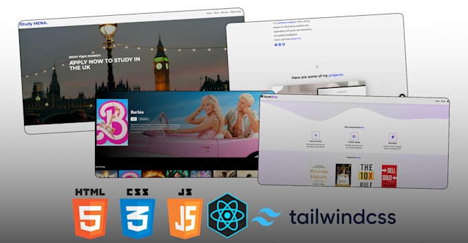 Fix or develop fully responsive front end custom website, webapp react ...