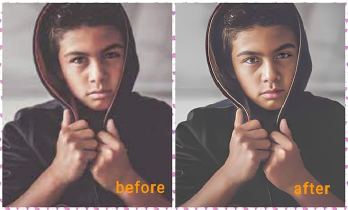 Enhance, improve, upscale low res photo to high resolution by ...