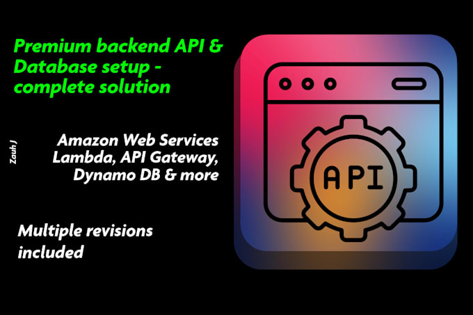 Create your backend api and database system by Nohaplays | Fiverr