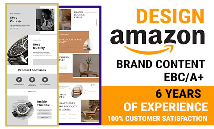 Design amazon ebc a plus enhanced brand content by Aclockworkboy | Fiverr