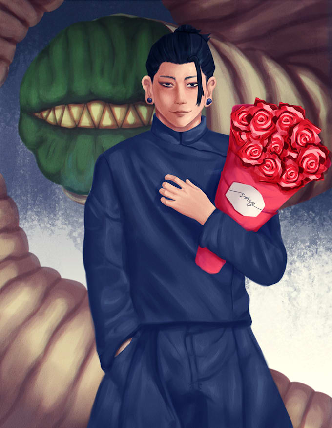 Draw cool stylized character illustrations by Increce | Fiverr