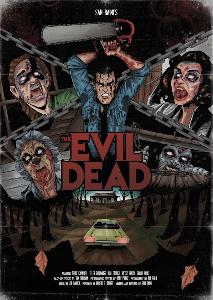 Create a promotional poster for your film or comic by Jasonmillerart ...