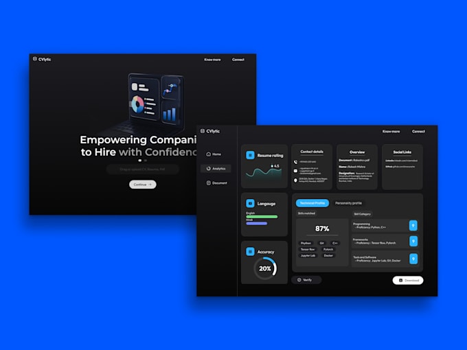 Create dashboard ui with smooth experience by Pexilim | Fiverr