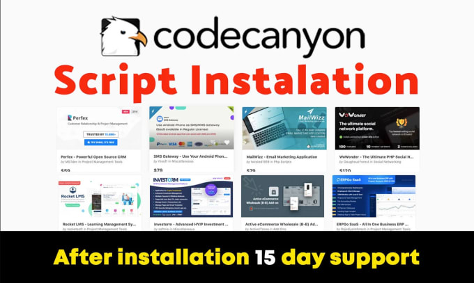 Install php, codeigniter, laravel codecanyon script by Eyupkes | Fiverr Install php, codeigniter, laravel codecanyon script by Eyupkes | Fiverr