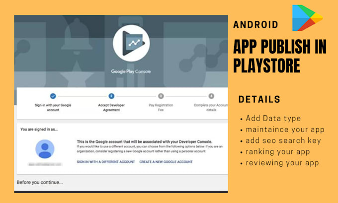 Publish app on google play store and customize your android app by Emran_cse | Fiverr
