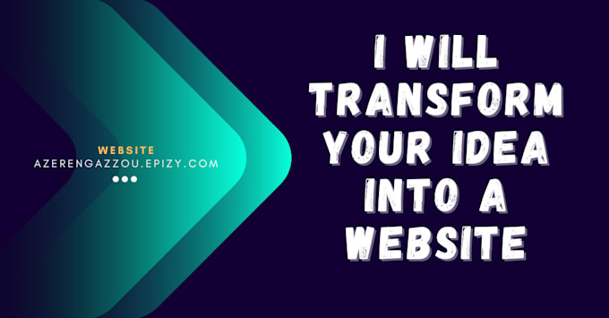 Transform your idea into a professional website by Engazzouazer | Fiverr