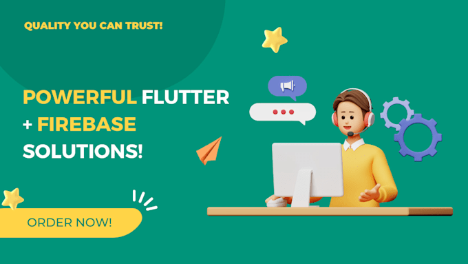 Develop Android And Ios Apps Using Firebase And Flutter By Ayoubcoding Fiverr