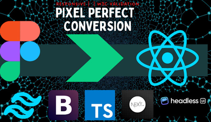 Convert figma to react or figma to html or next js by Rubai_rahman | Fiverr