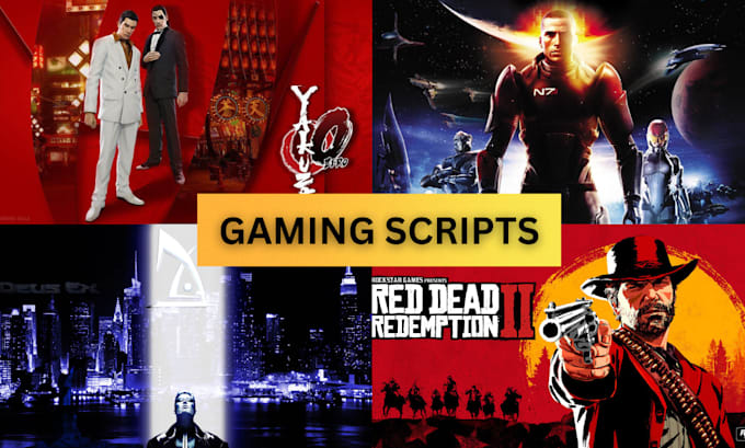 Write a gaming video script for your youtube channel by Sauravrat44 ...