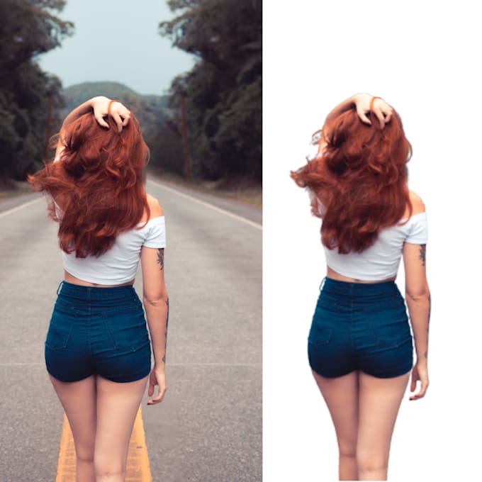 Cut out images background removal professionally by Kangkanbora | Fiverr
