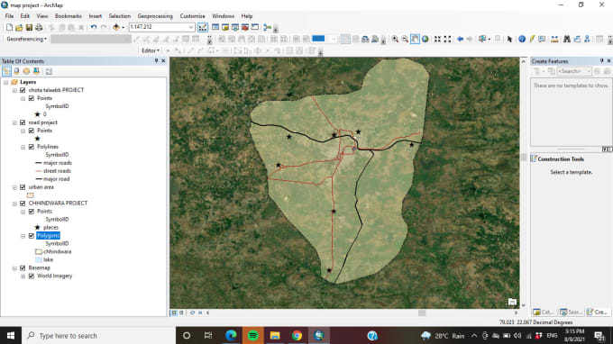 Gis mapping, georeferencing, google earth, qgis, arc gis by Srishtisharma21 | Fiverr