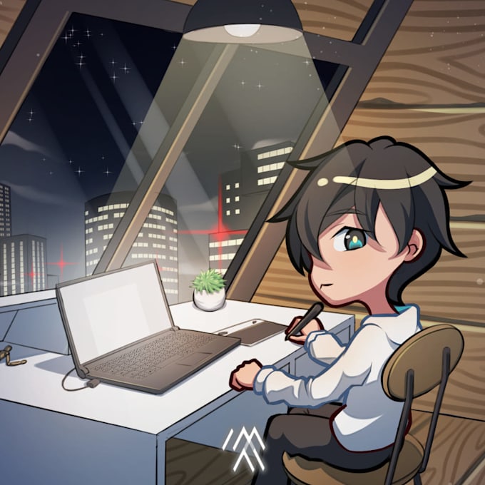 Make an anime chibi character based on your needs by Sam_4rt | Fiverr