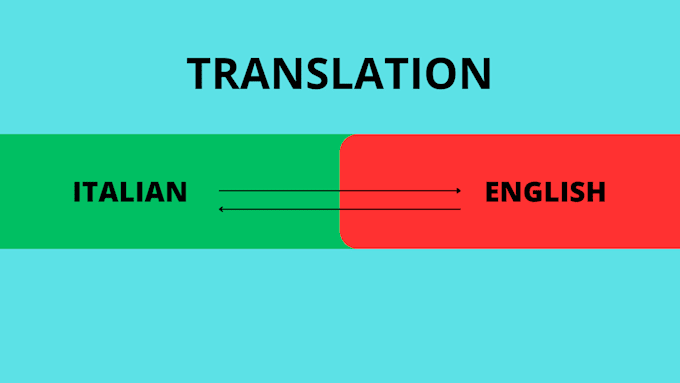 Translate from english to italian and vice versa by Emiliohoxha | Fiverr