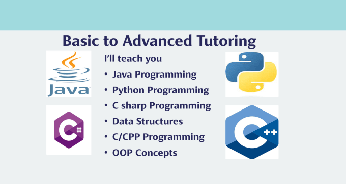 Teach Python Java Cpp C Sharp C Windows Form And Web Programming