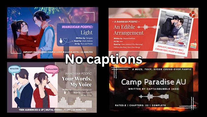 Create a custom video teaser or trailer to promote your book or fan fic by Gem_asteria | Fiverr