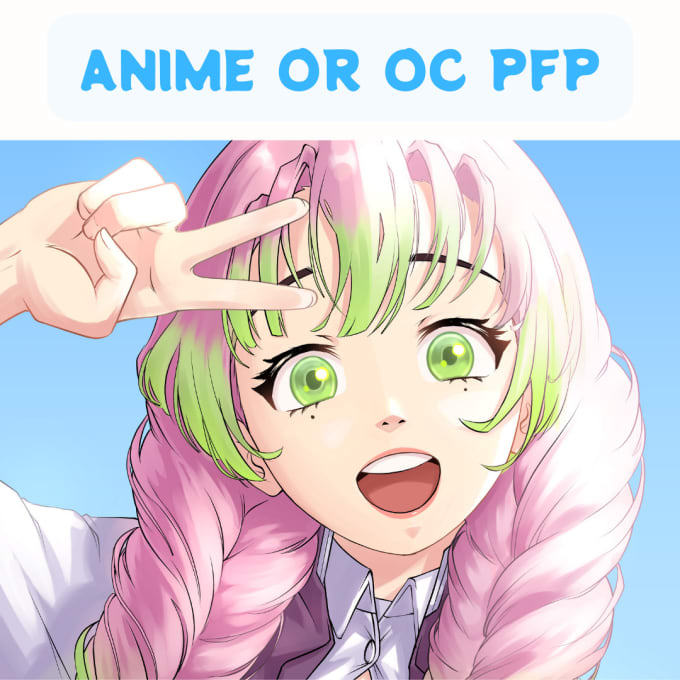 Draw beautiful anime pfp by Paperengraver | Fiverr