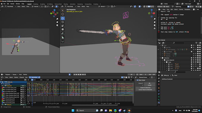 Provide professional 3d cycle animations and rigging by Justdanylul | Fiverr