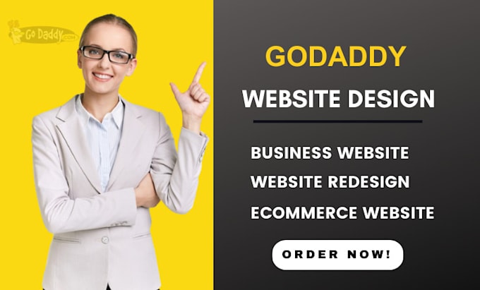 Godaddy website design, redesign or godaddy ecommerce store by Jamila ...