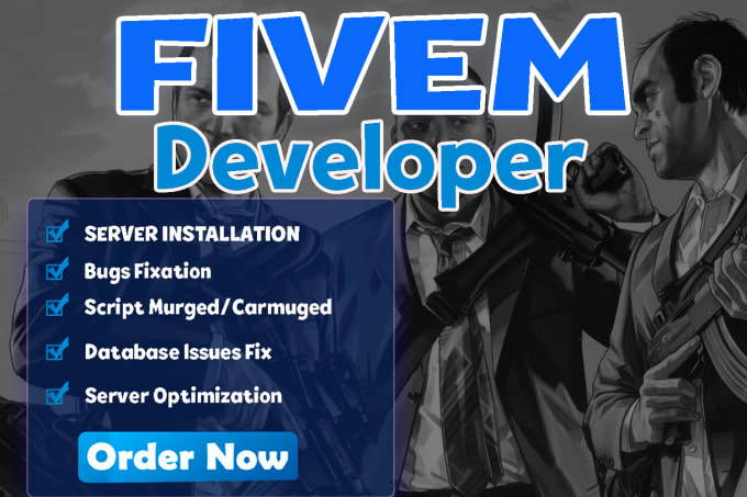 Be your fivem developer by Muttti_ | Fiverr