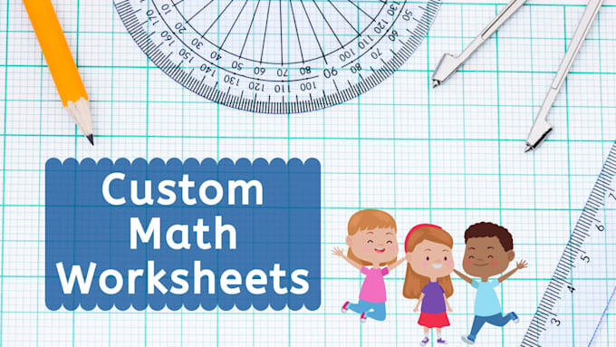Create custom math worksheets by Alirazaabro3 | Fiverr