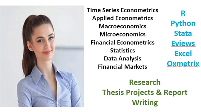 Assist you in economics econometrics and statistics on stata r and python by Hifsa_mobeen352 ...