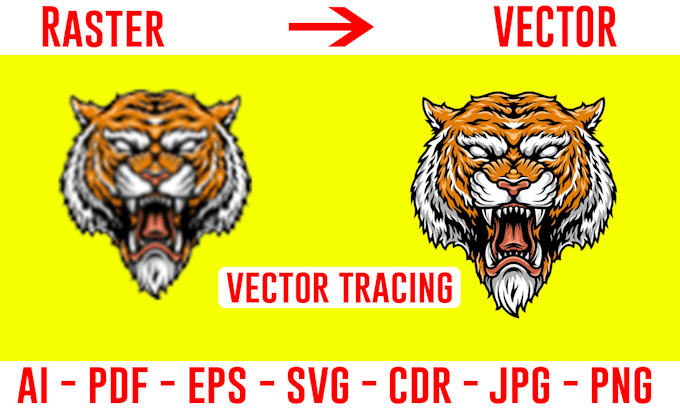 Do vector tracing and restore image high resolution by Sami_49 | Fiverr