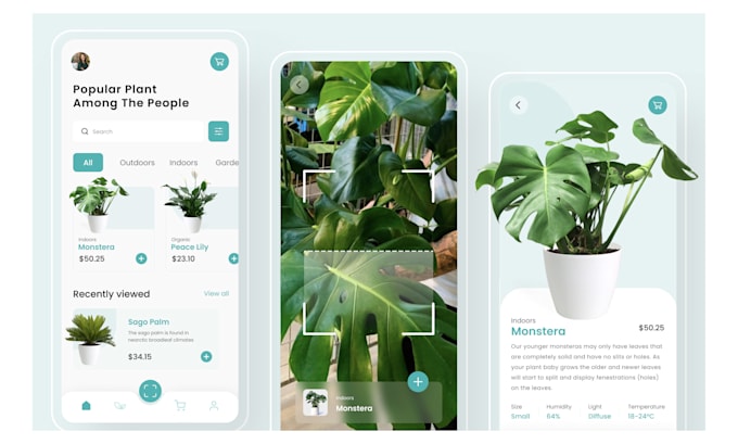 Design amazing ui ux for web or mob app in figma by Diashy | Fiverr