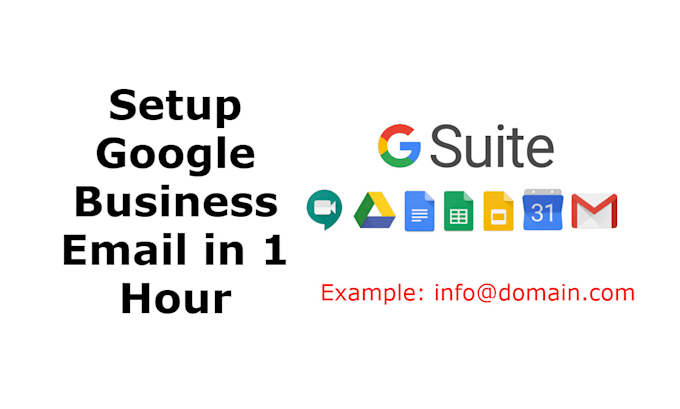 Quickly set up google workspace, g suite, business email in 1 hour by ...