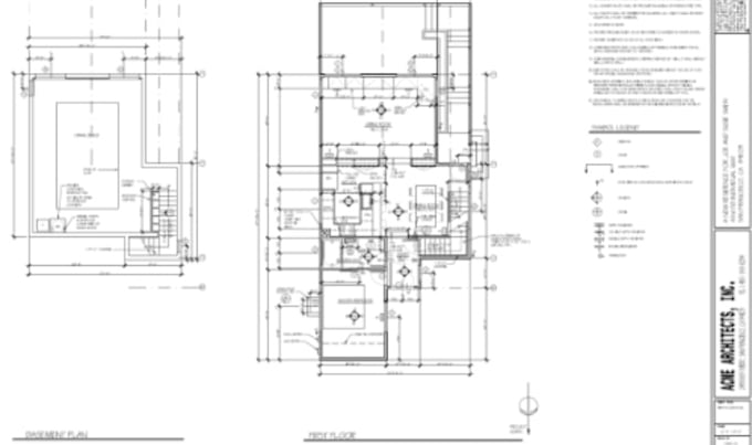 Draft complete architectural building permit drawings by Wick_eric | Fiverr
