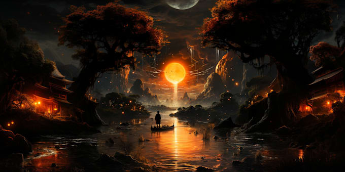 Create mesmerizing ai art using midjourney by Wordsetter | Fiverr