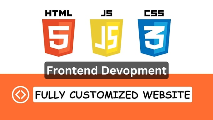Be your front end web developer, html5, css3, js and bootstrap by Aestheticzee710 | Fiverr