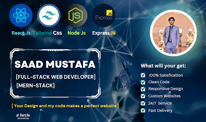 Be Your Web Programmer And I Will Build Web Application For You Using Mern Stack By Furyin Fiverr