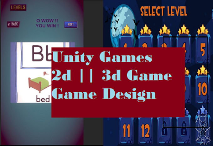 Create and alter 2d and 3d games by Nofilullah | Fiverr