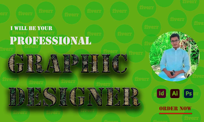 Be your personal professional graphic designer by Puredesignbd | Fiverr