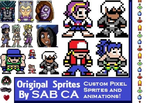 Create a simple pixel animation for you by Sab_ca | Fiverr