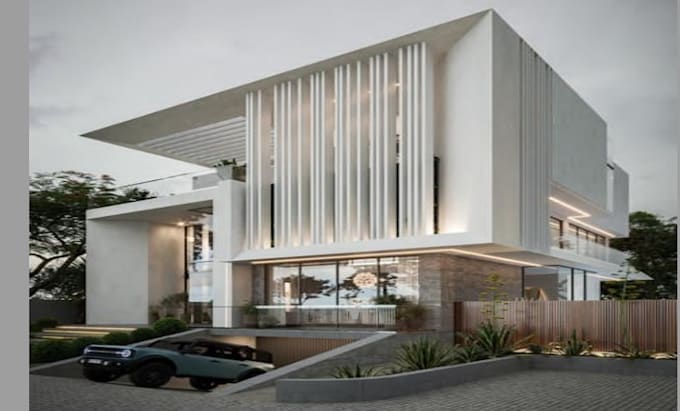 Make a realistic 3d architectural visualization and rendering by Marli_darimax | Fiverr