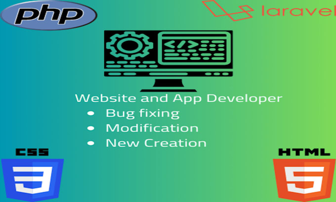Create Customize And Perfect Your Php And Laravel Web App By