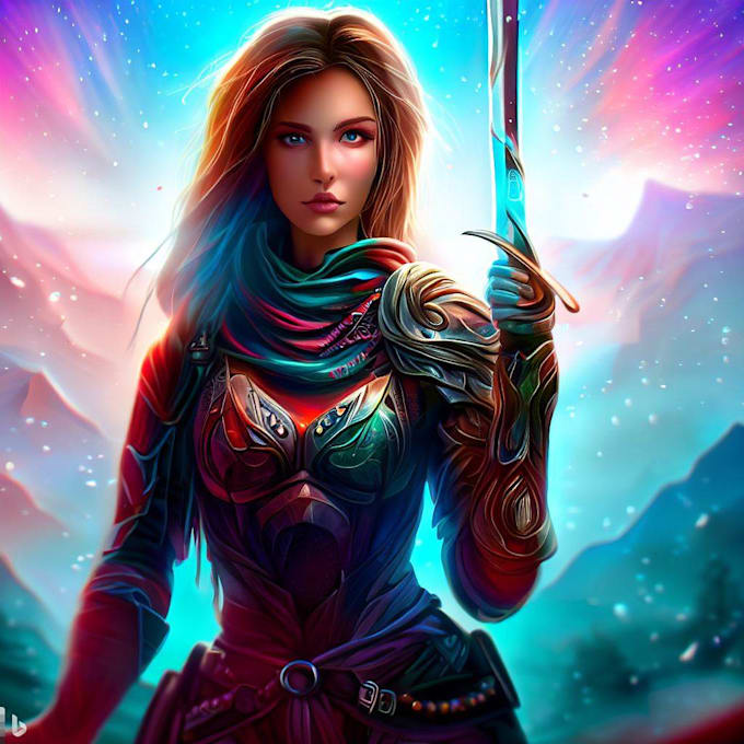 Create you fantasy character digital art by Cuptuneira537 | Fiverr