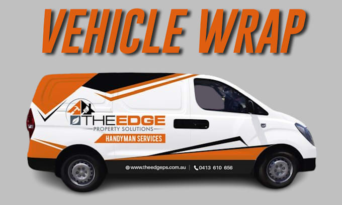 Professionally design car, van, truck wrap design by Miraalkhan689 | Fiverr