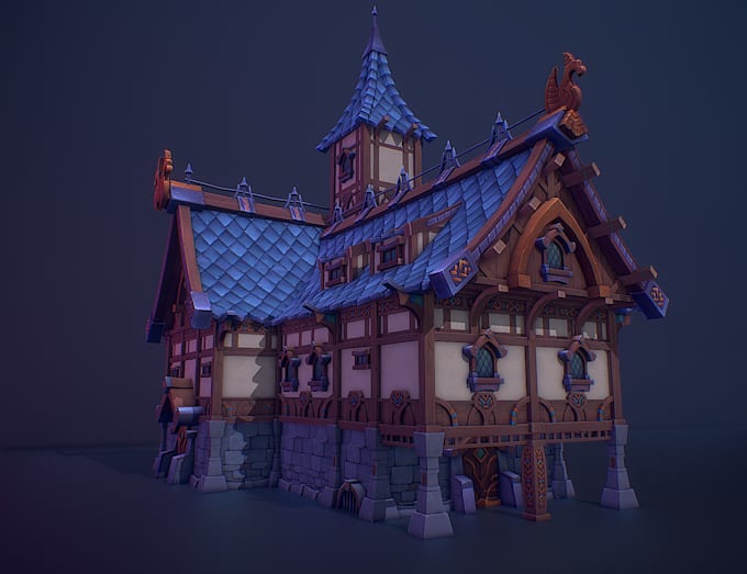 Make stylized and handpainted 3d assets for your games by Romans_busels ...