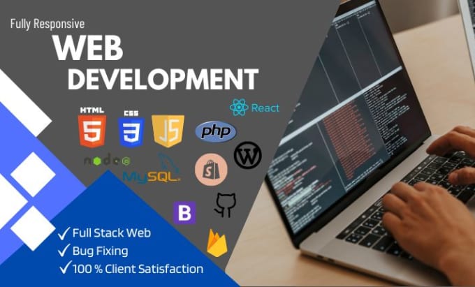 Be your full stack web developer by Fatimamansoor12 | Fiverr