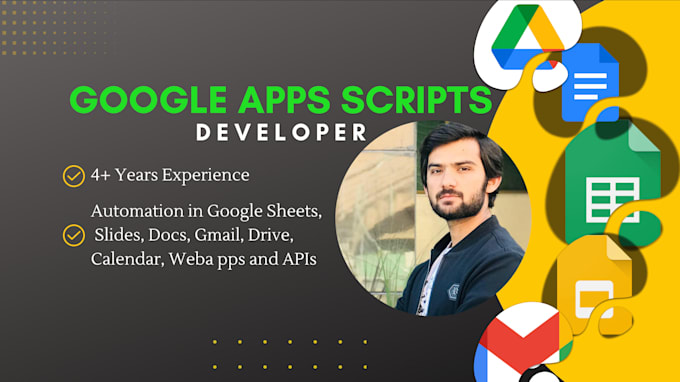 Be your google apps script developer for sheets, docs, slides, and ...
