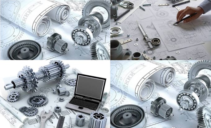 Design a modern mechanical part by Shariqrana54 | Fiverr