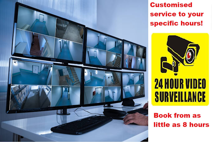 Monitor your cctv system 24 7 surveillance monitoring by Customerchamp | Fiverr