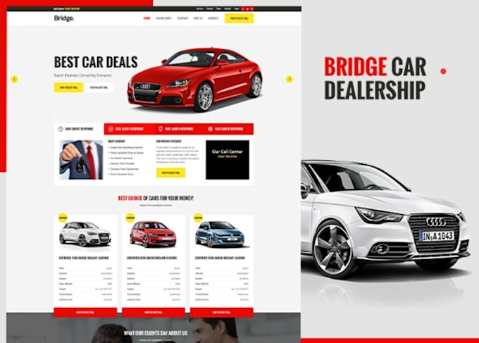 Do car dealership business website design by Mahady37 | Fiverr