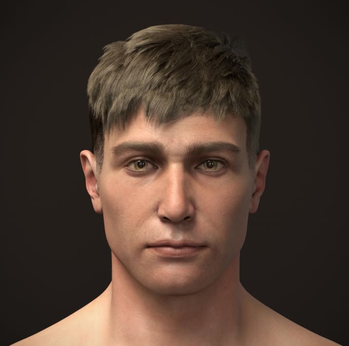 Erstellen Sie Eine Realistische 3d Modellierung Menschlicher Charaktere
