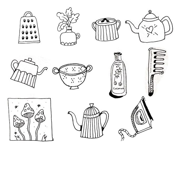 Illustrate your image in my doodle style by Design_bloom | Fiverr