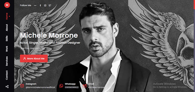 Create a professional responsive portfolio website for you by Abdul_l_rehman | Fiverr