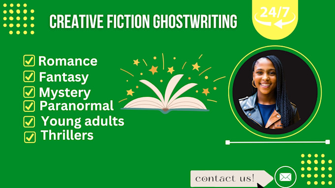 Ghostwrite fiction, nonfiction ebook writing amazon kdp ebook writer ...