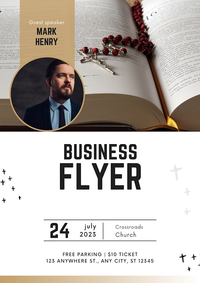 Create amazing church flyer design by Yamaan_ali | Fiverr